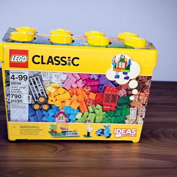 Lego | Toys | Lego Classic Large Creative Brick Box Building Kit 698 ...